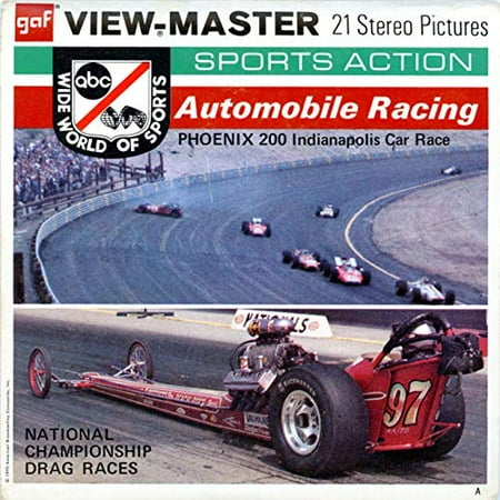Automobile Racing - Sports Action - Classic View Master Reels 3D - from ...