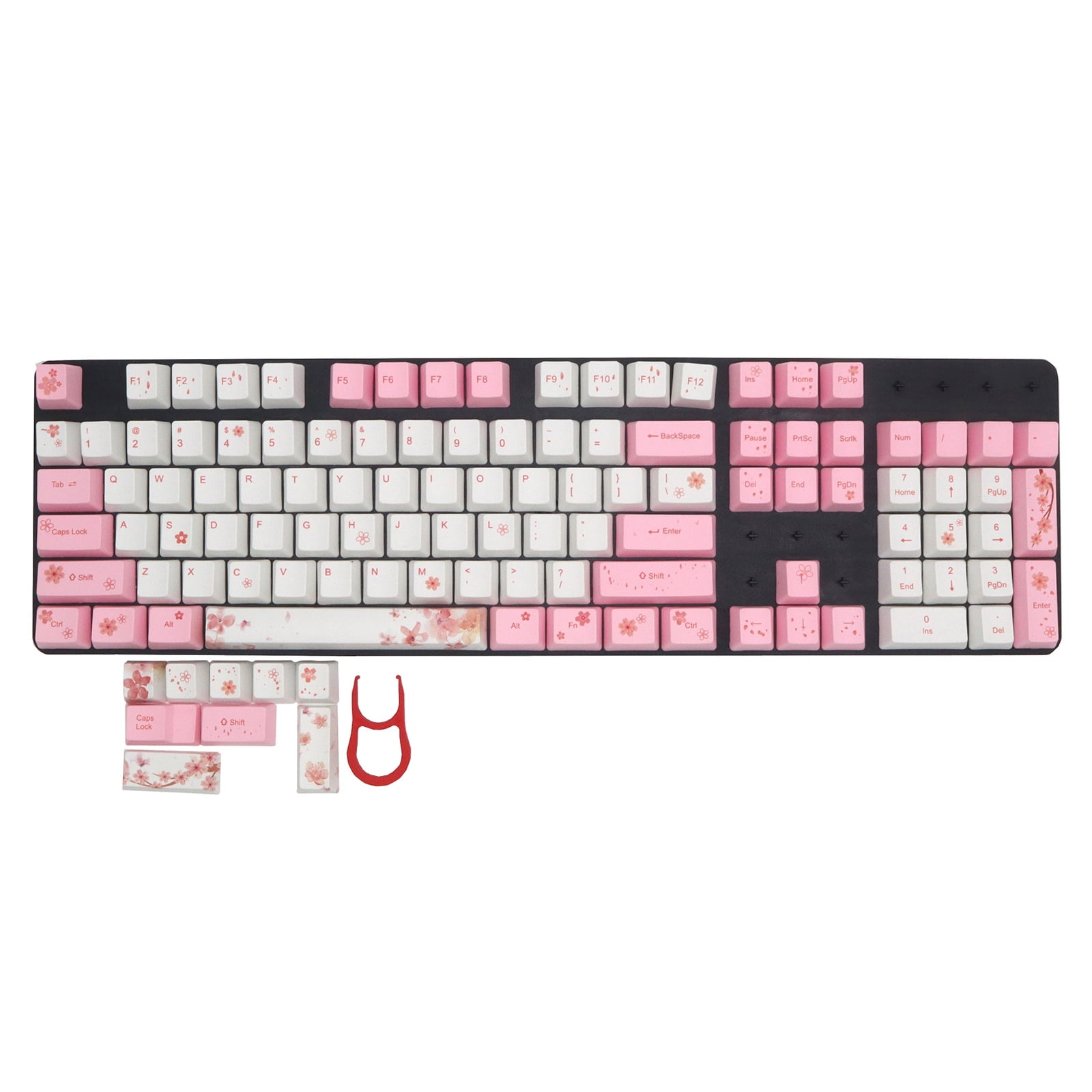 113 Keys Full Set Cherry Profile Keycaps PBT Dye-Sublimation Cherry ...