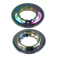Aluminum Alloy Bike Center Locking Rings for Disc Brake for Rotor on 9 ...