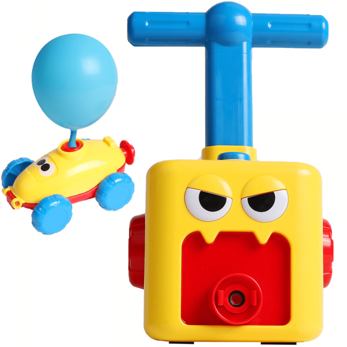 Balloon Launcher Toy Set. Duck Face Pump Balloons Rocket Launcher Pad STEM Toys For Kids 3 Walmart