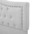 Livi Fabric Fully Upholstered Queen Bed Set, Light Grey - Walmart.com