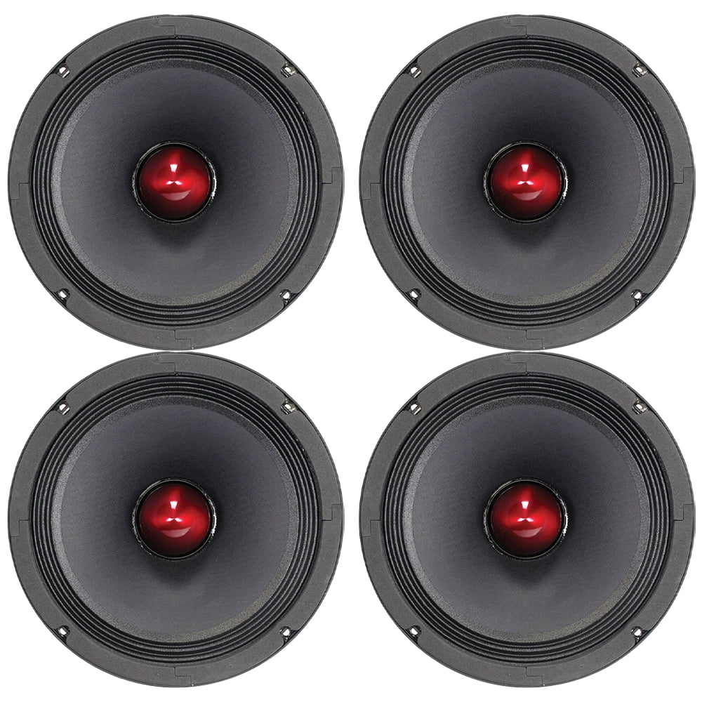 Pack of (4)Pair Pioneer TS-M800PRO 700 Watt Pro Series 8 Mid-Bass Mid ...