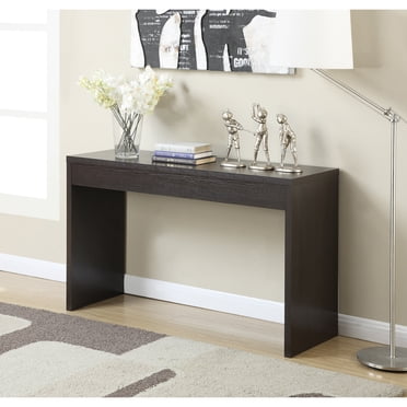 Jocelyn Wooden Console Table in Espresso Cherry Finish with Mango ...