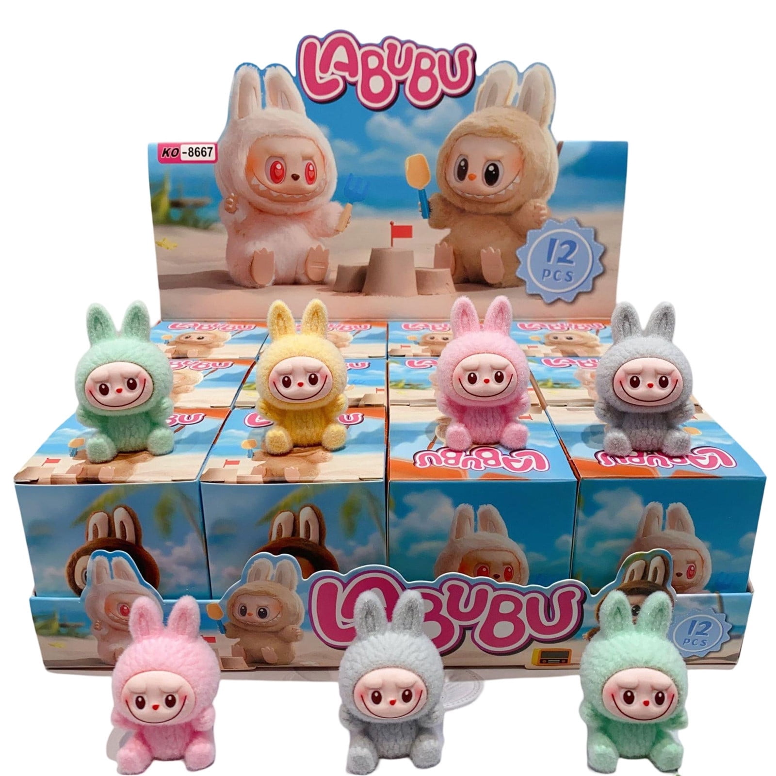 Labubu Pop Mart Originales Labubu Pop Mart Originales 12PC Intriguing ...