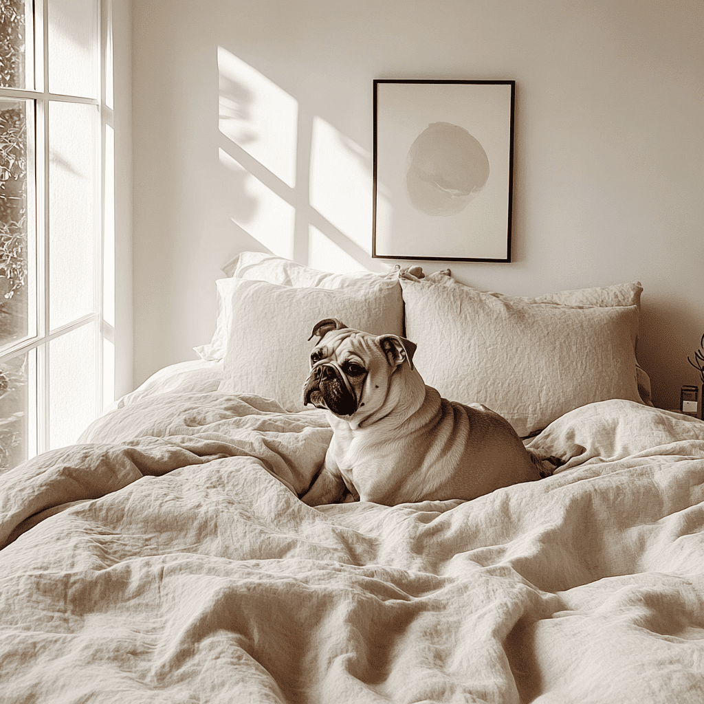 Click here for Q Vita Linen Tencel Duvet Cover Set  Queen Size  3... prices