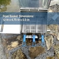 Bayou Classic Outdoor Fryer, 9 gal, Solid Steel, Rubber Wheels, 3 ...