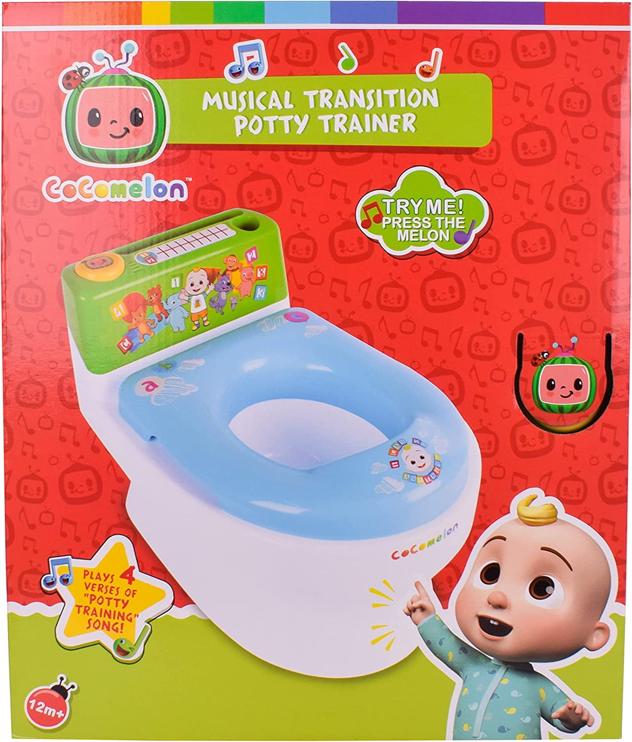 CoComelon Official Musical Transition Potty Trainer Plays Potty ...