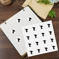 Flame Picture Stickers Fire Planner Stickers Plastic Waterproof Self ...