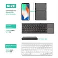 Samsers Foldable Bluetooth Keyboard with Touchpad & Stand, Wireless ... Samsers Foldable Bluetooth Keyboard with Touchpad & Stand, Wireless ...