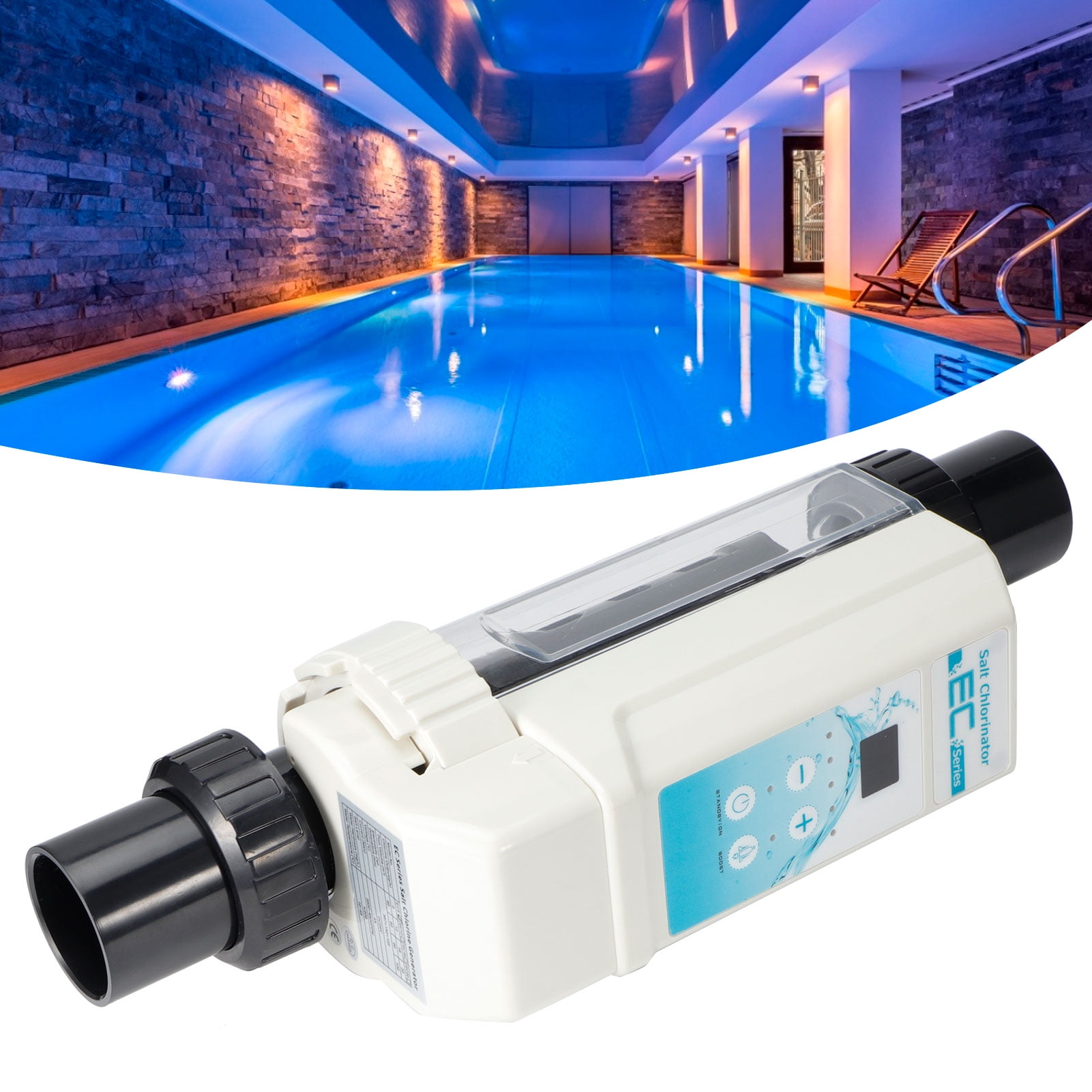 Buy CHICIRIS Pool Chlorinator,Pool Salt Chlorine Generator,8g/h Pool ...