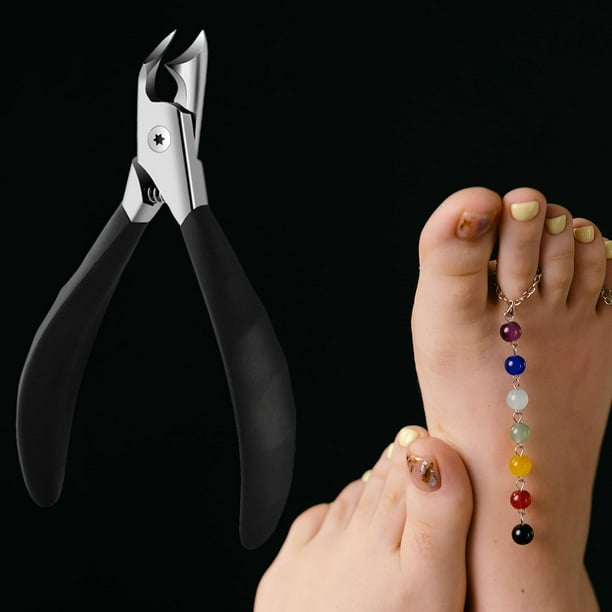 Ingrown Toenail Clippers Pedicure Grooming Tool with Spring Curved for ...