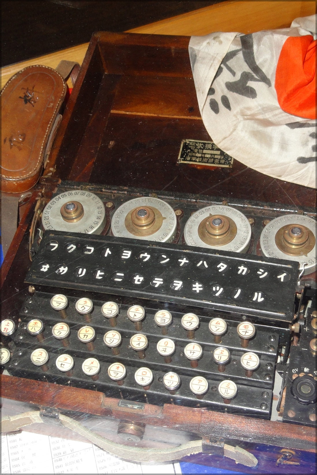 24"x36" Gallery Poster, Japanese Enigma type rotor cipher machine ...