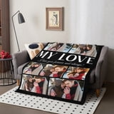 JML USA Custom Blanket for Couples, Anniversary Gift, Christmas Gift ...