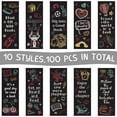 100 Pcs Reading Rocks Bookmarks Rockets Design Bookmarks 7×2.5-inch ...
