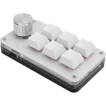 Veeki Mini Macro Mechanical Gaming Keyboard RGB for Console Industrial ...