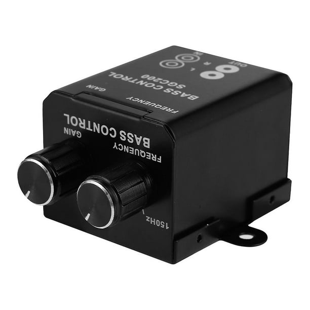 Practical Car Audio Amplifier Subwoofer Volume Adjustment Bass | Bodega ...
