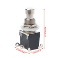 AC 250V/2A 125V/4A 6Pins DPDT Stomp Foot Switch for Guitar - Walmart.com