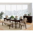 Furniture of America Minard Wood Extendable Dining Table in Antique ...
