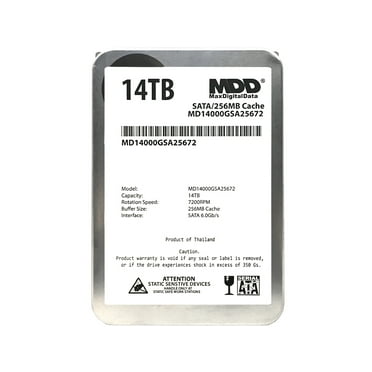 Restored MDD (MDD20TSATA25672E) 20TB 7200 RPM 256MB Cache SATA 6.0Gb/s 3.5inch Internal ...