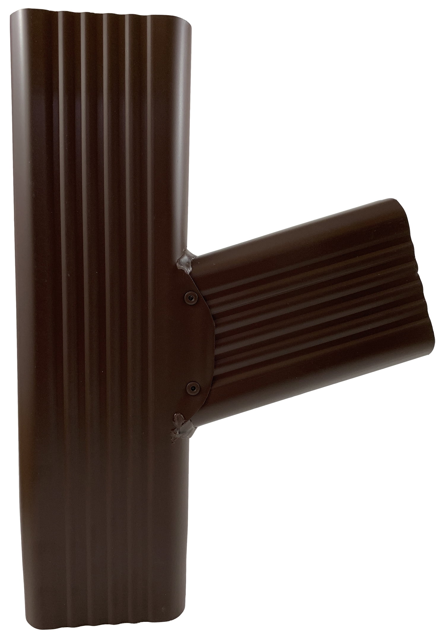 T Right, Downspout Funnel, 3x4, Royal Brown - Walmart.com