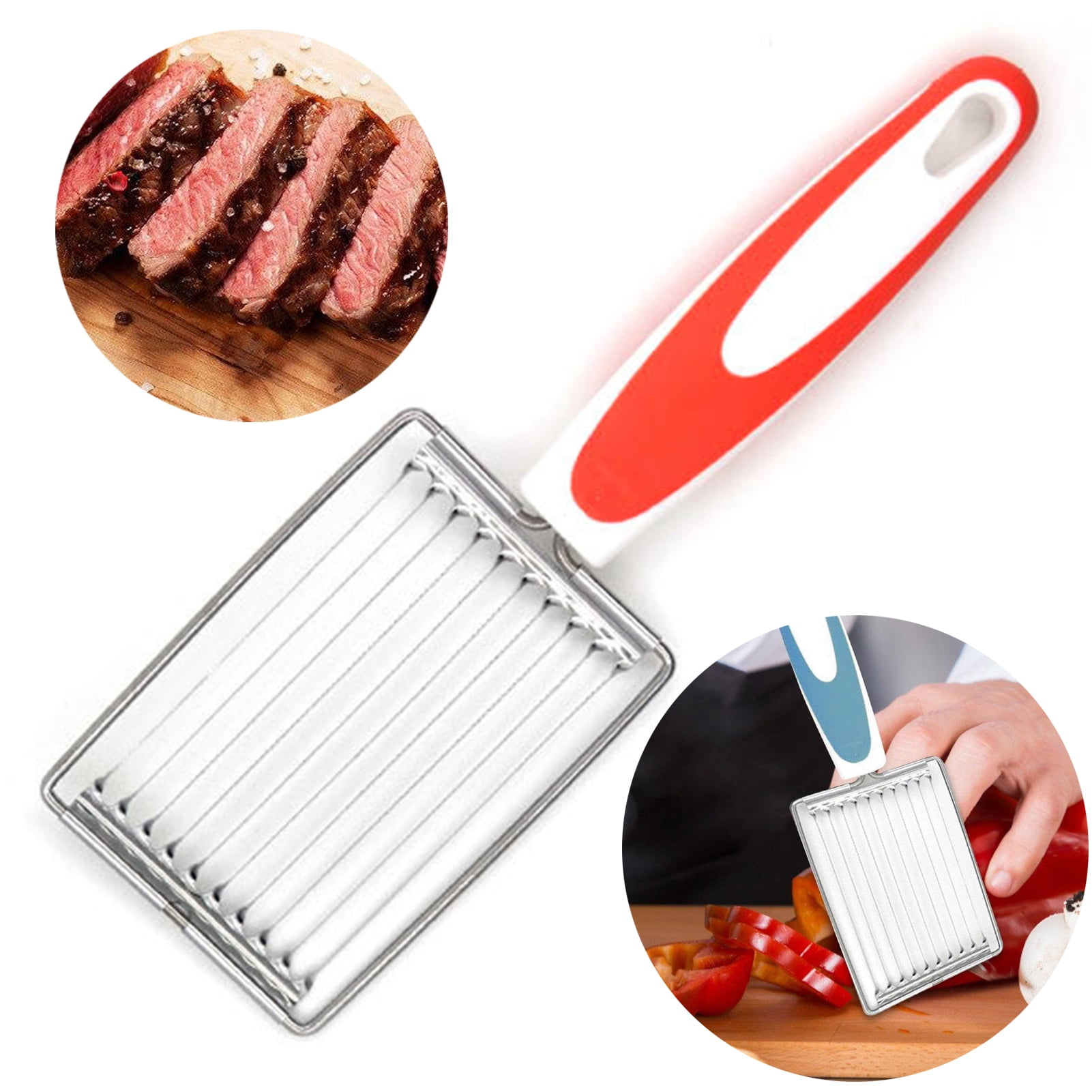 MEIDELI Vegetable Slicer Slice Up Sharp Blade Practical Handheld ...