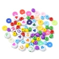 1Set Opaque Acrylic & Handmade Polymer Clay & Glass Seed Beads Set ...