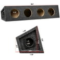 "RI Audio 6.5"" 4-Way Speaker Box Enclosure, High Quality MDF and ...