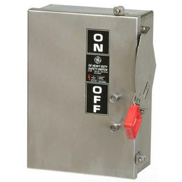 General Electric GE THN3361SS 30 Amp 600v 3Ph Non Fusible Heavy Duty ...