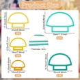 Acrylic Quilting Template Patchwork Stencils Mushroom Mixed Color 112.5 ...