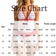 Bikini Set Womens Contrast Binding Halter Tankini Polka Dot Two Piece ...