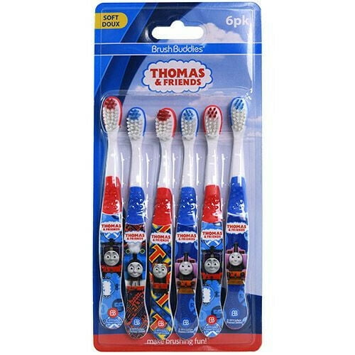 Brush Buddies Thomas & Friends Soft Toothbrush (6 pack) - Walmart.com
