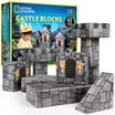 BiggoBlocks Jumbo Blue Building Blocks Set, 48 Pieces, for Kids Ages 3 ...