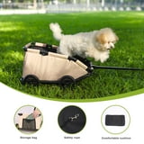 Wedyvko Dog Stroller 4 Wheels Folding Dog Cart Pet Stroller for ...