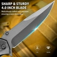TYHREF-FA48 Pocket Knife for Men with Bottle Opener, Glass Breaker ...