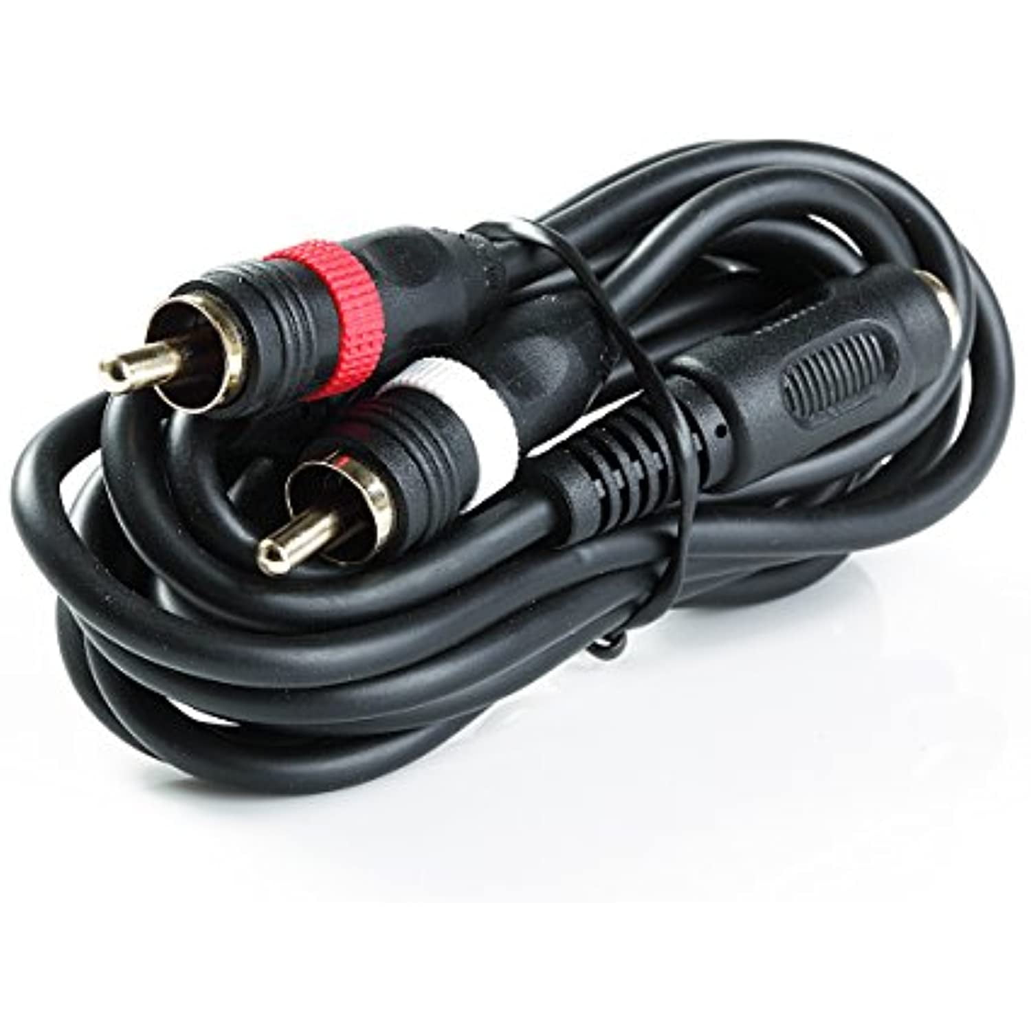 6 FT 3.5mm Headphone Jack Female Stereo to 2 RCA Male Cable - Walmart.com