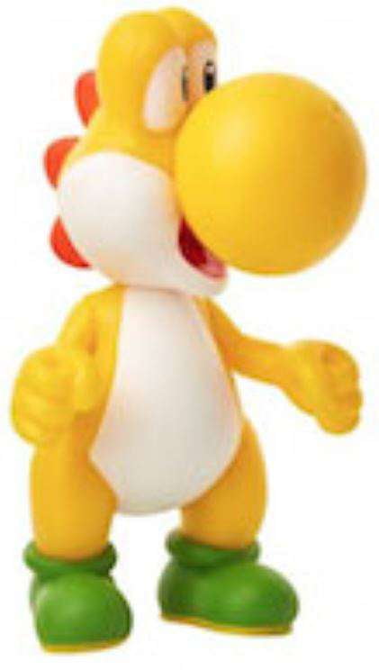 Nintendo Super Mario Yellow Yoshi Mini Figure (No Packaging) - Walmart.com