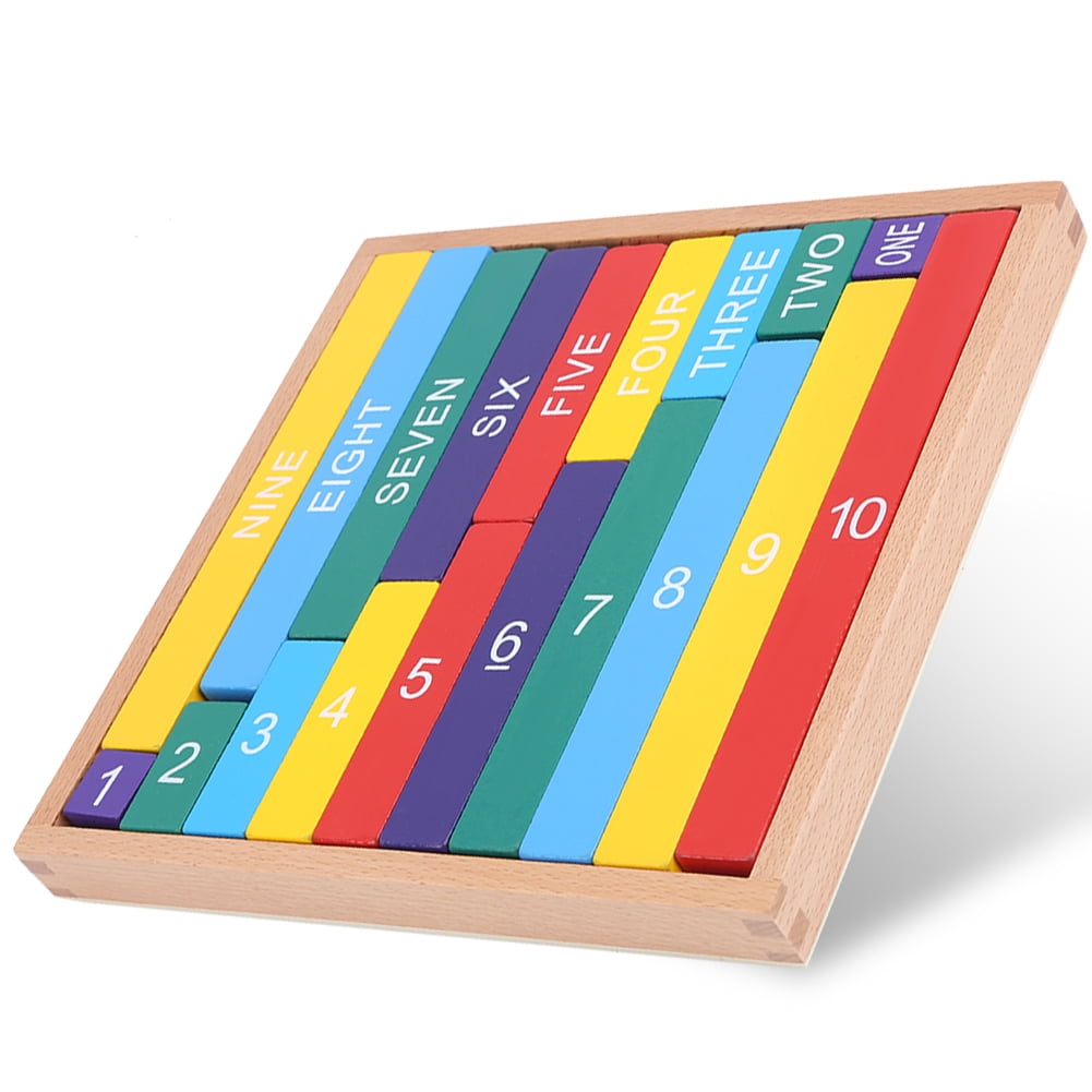 Peahefy Colorful Mathematics Toy,Mathematics Teaching Aid,Colorful ...