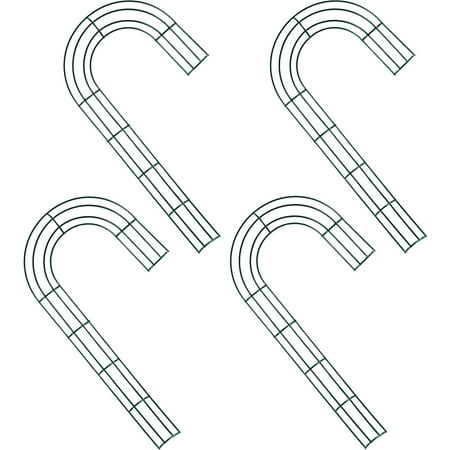 4 Pieces 12 Inch Wire Wreath Frame Metal Flower Wreath Frames Making ...