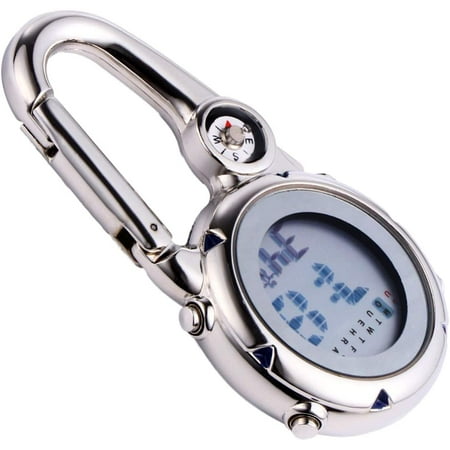 Fortunenine Clip on Carabiner Fob Watch Outdoor Pocket Watch for Men ...