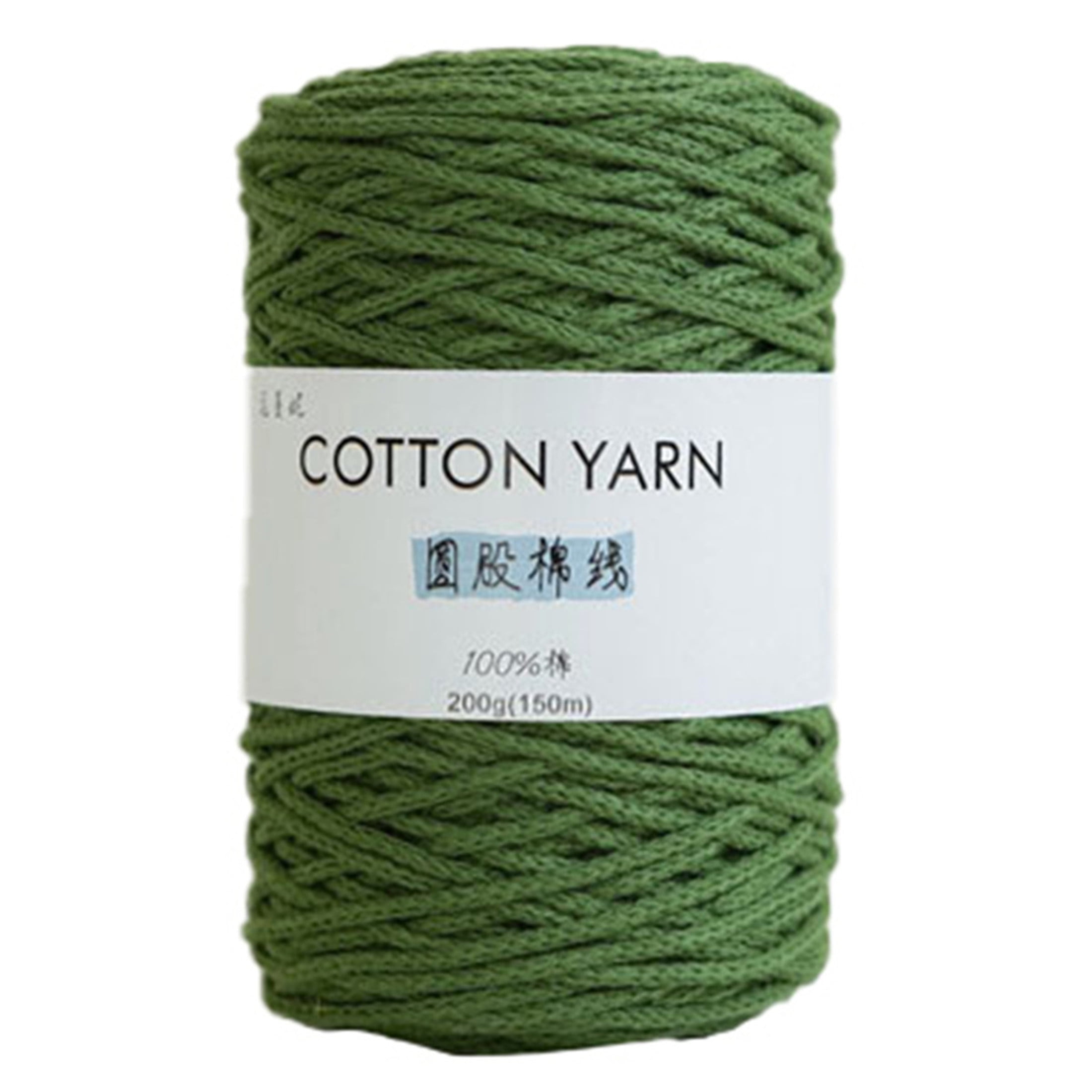 1PCS Soild Color Hollow Knitted Crochet Yarns Nylon Cord Polyester ...