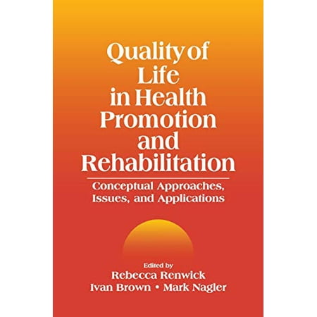 Quality of Life in Health Promotion and Rehabilitation: Conceptual ...