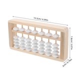 ROSENICE 1Pcs Boho Theme Wooden Abacus Photo Prop for Toddlers Playroom ...