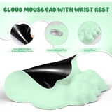Gaming Mouse Pad Wrist Rest,Ergonomic with Gel Memory Foam,Non-Slip for ...