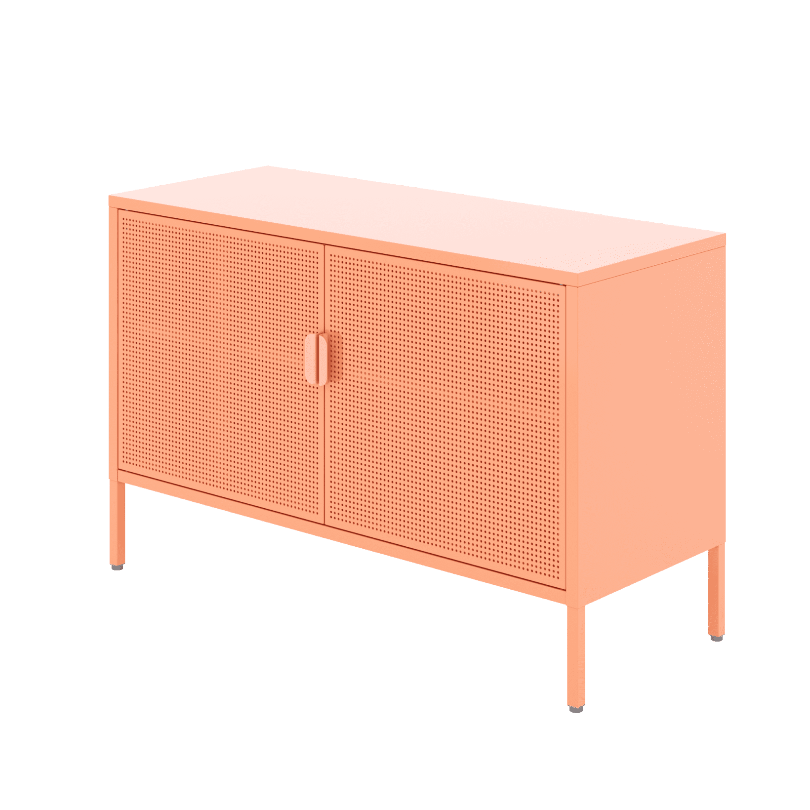 Metal Storage Locker Cabinet, Adjustable Shelves Free Standing ...