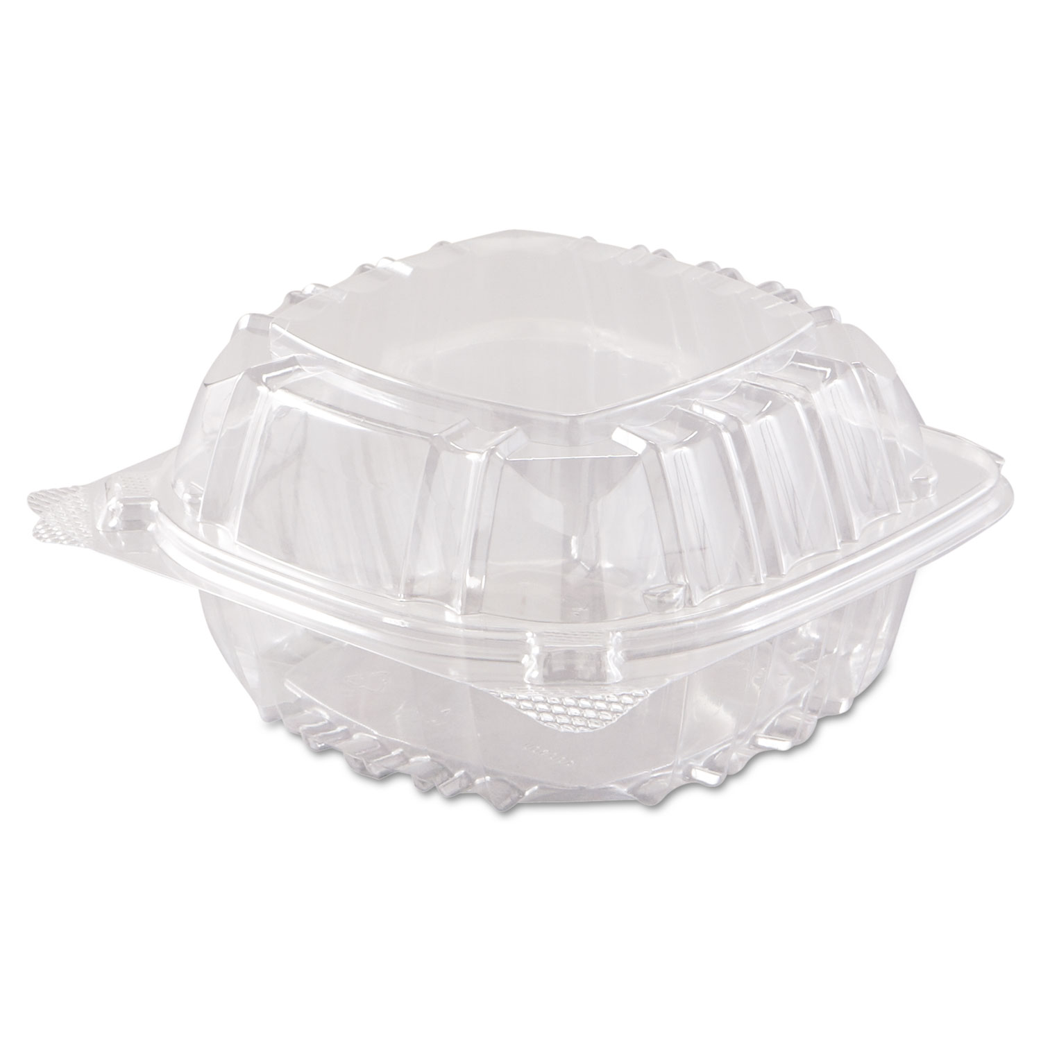 Dart ClearSeal Hinged-Lid Plastic Containers, 5.8 x 6 x 3, Clear ...