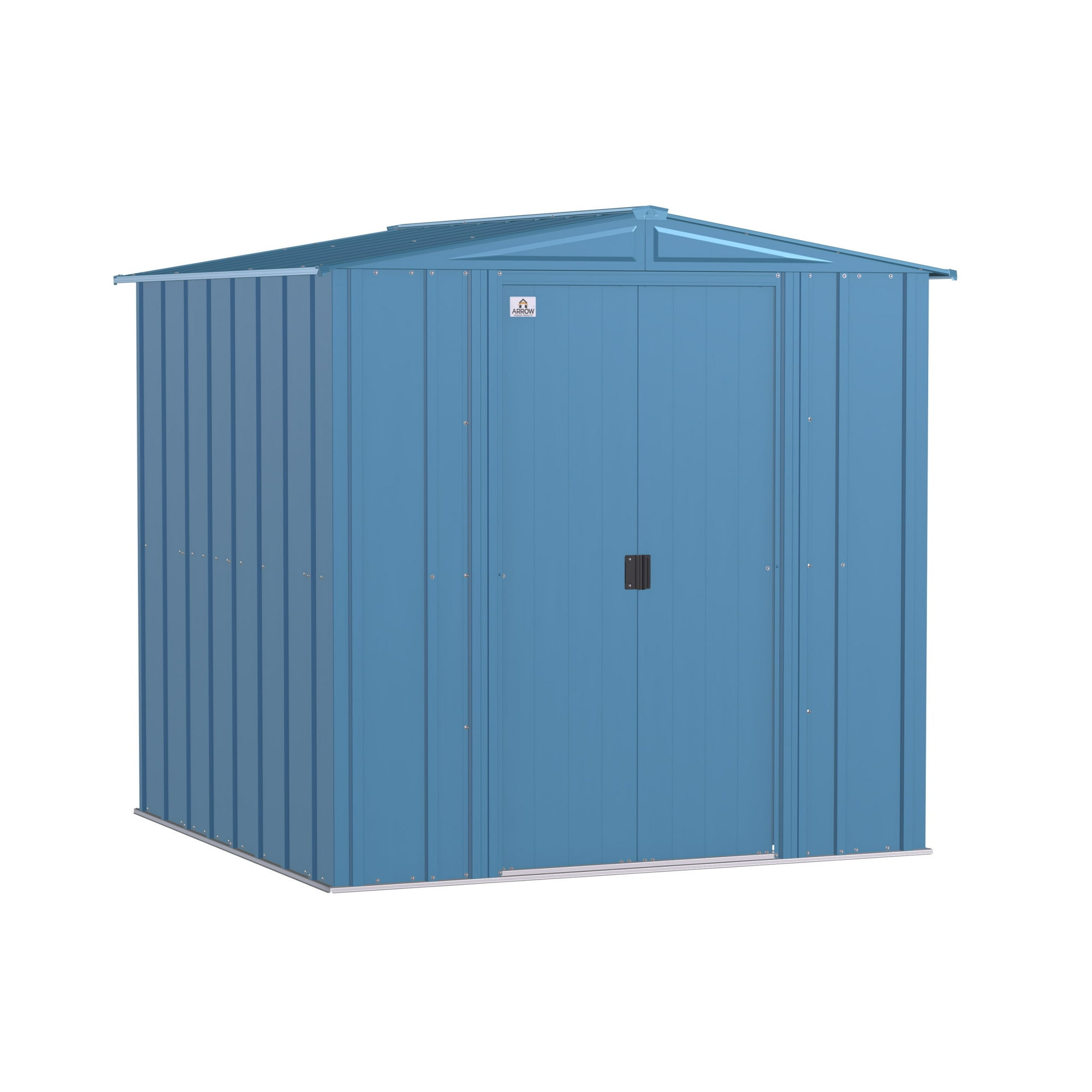 Click here for Arrow 6 X 6 X 6 Ft Grey Shed 8 Ft prices