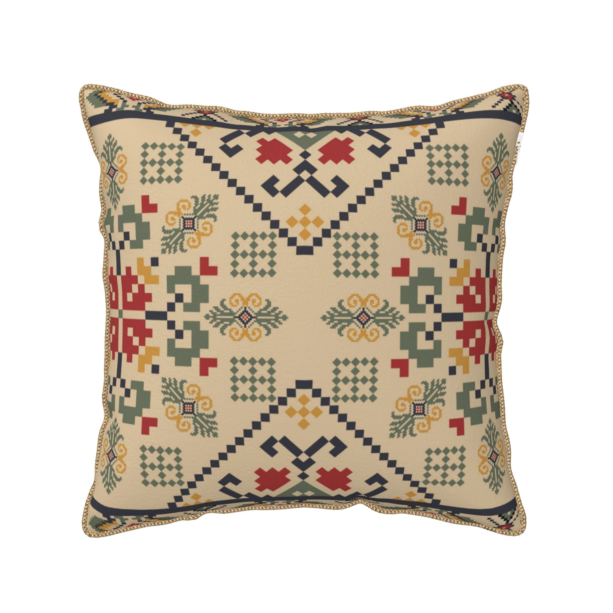 ZNDUO Traditional Ethnic Style Ikat Throw Pillows, Throw Pillows for ...