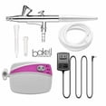 Bakell - Professional Series Airbrush Gun Kit (PINK Edition) Including ...