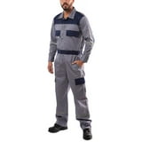 Kolossus Deluxe Long Sleeve Cotton Blend Coverall with Enhanced ...