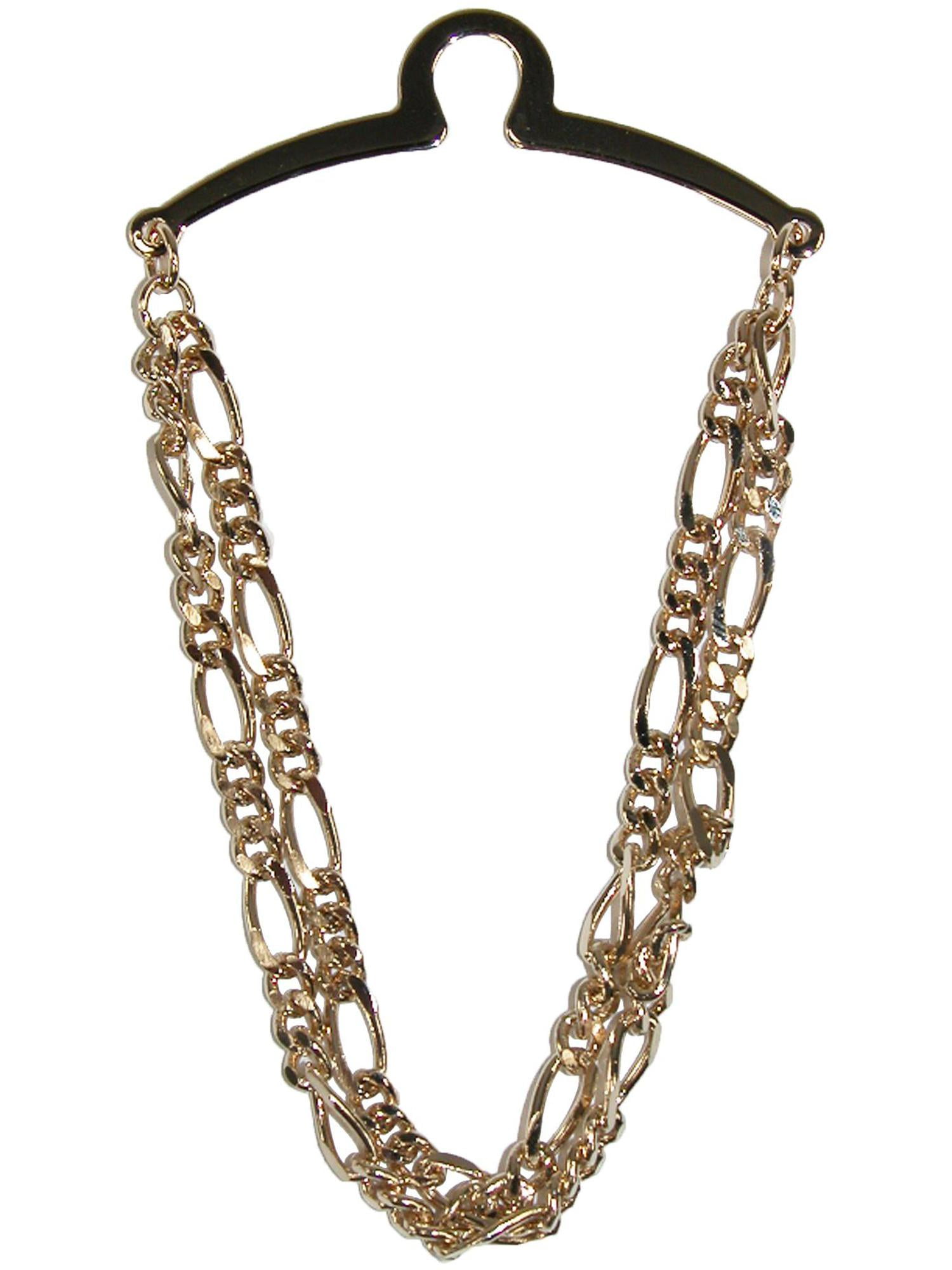 Competition Inc. Double Figaro Style Link Tie Chain (Men) - Walmart.com